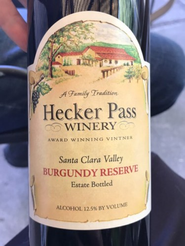 Hecker Pass Winery Burgundy Reserve | Vivino US