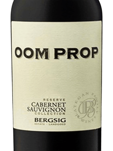 Bergsig Estate Oom Prop Reserve Collection Cabernet Sauvignon | Vivino US