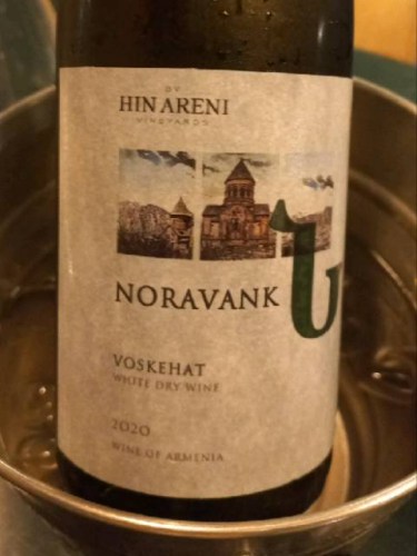 Hin Areni Vineyards Noravank Voskehat White Dry | Vivino US