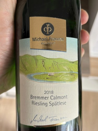 Michael Franzen Bremmer Calmont Riesling Spätlese | Vivino