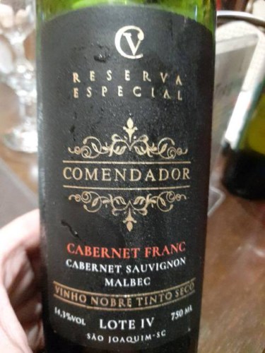 Casa do Vinho Comendador Reserva Especial Red Blend | Vivino