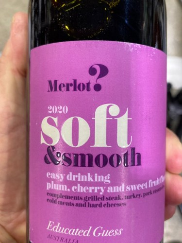 Educated Guess Soft & Smooth Merlot | Vivino US