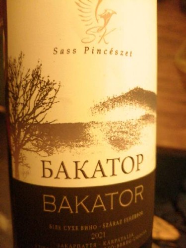 Sass Pincészet Bakator | Vivino US