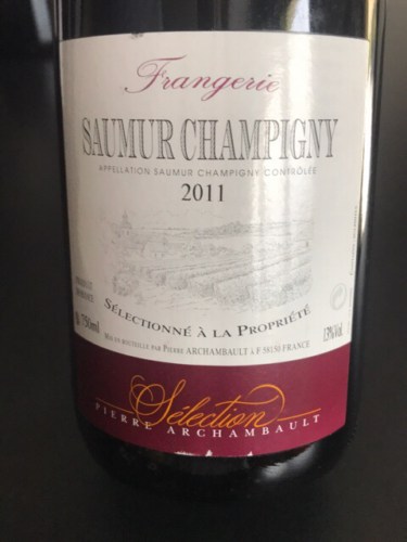Pierre Archambault Saumur-Champigny Frangerie | Vivino Brasil