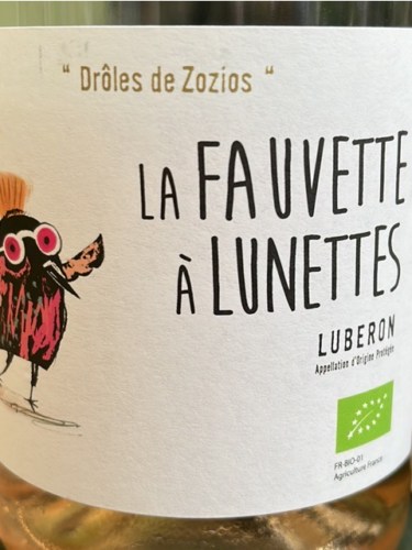 Demazet Drôles de Zozios La Fauvette à Lunettes Rosé | Vivino US