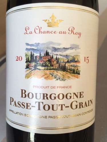 La Chance Au Roy Bourgogne Passe-Tout-Grains | Vivino