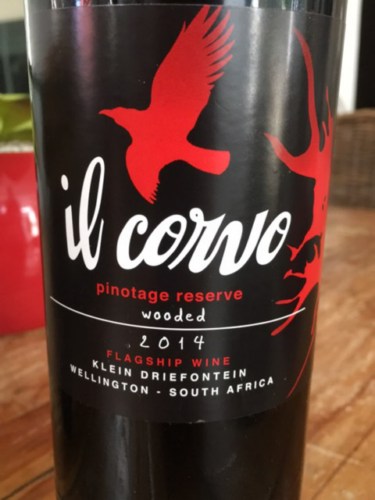 Driefontein Il Corvo Pinotage Reserve Flagship Wine | Vivino US