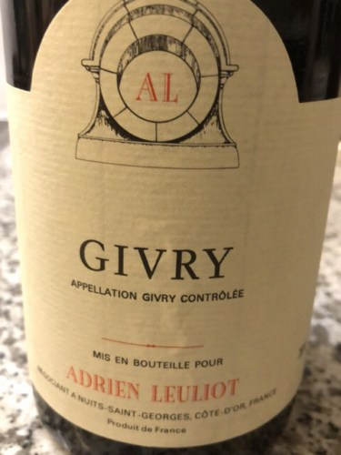 Adrien Leuliot Givry | Vivino US
