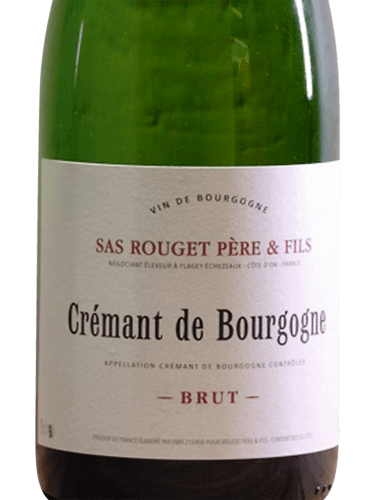 SAS Rouget Père & Fils Crémant de Bourgogne Brut | Vivino US