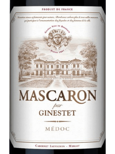 Ginestet Mascaron Médoc | Vivino US