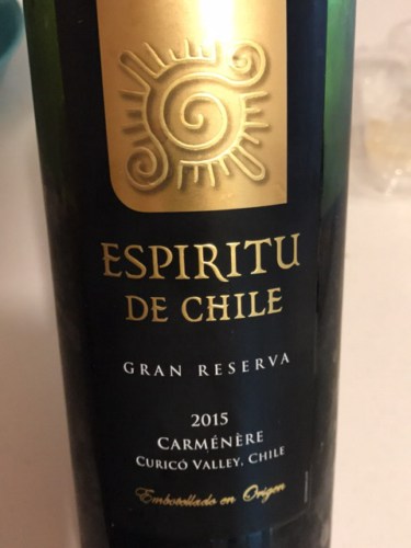 2015 Espíritu de Chile Gran Reserva Carmenère | Vivino US