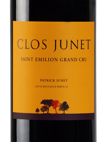 Clos Junet Saint-Émilion Grand Cru | Vivino 日本
