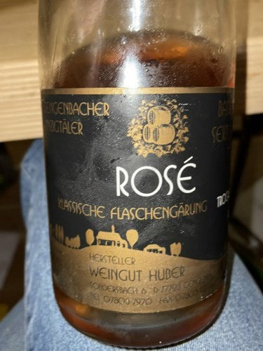 Weingut Huber Klassische Flaschengärung Rosé Sekt Brut | Vivino English