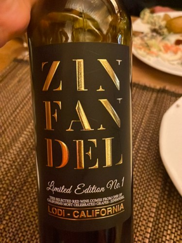 Zin Fan Del Limited Edition No. 1 Zinfandel | Vivino Canada