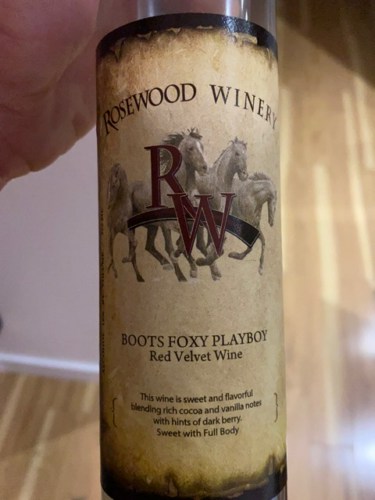Rosewood Winery Boots Foxy Playboy Red Velvet | Vivino US