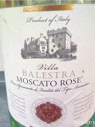 Villa Balestra Moscato Rosato | Vivino English