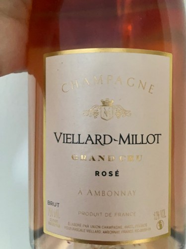 Viellard-Millot Brut Rosé Champagne Grand Cru 'Ambonnay' | Vivino Australia