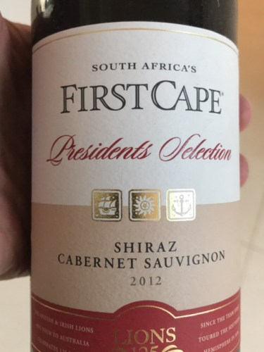 First Cape President's Selection Shiraz - Cabernet Sauvignon | Vivino US