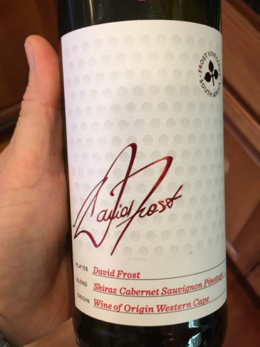 2014 David Frost Shiraz - Cabernet Sauvignon - Pinotage | Vivino US