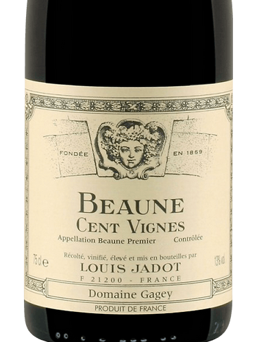 Louis Jadot - Domaine Gagey Beaune Premier Cru Cent Vignes | Vivino US Louis Jadot - Domaine Gagey Beaune Premier Cru Cent Vignes | Vivino US