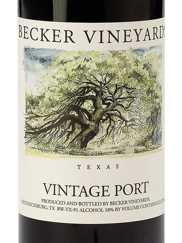 Becker Vineyards Vintage Port | Vivino Brasil
