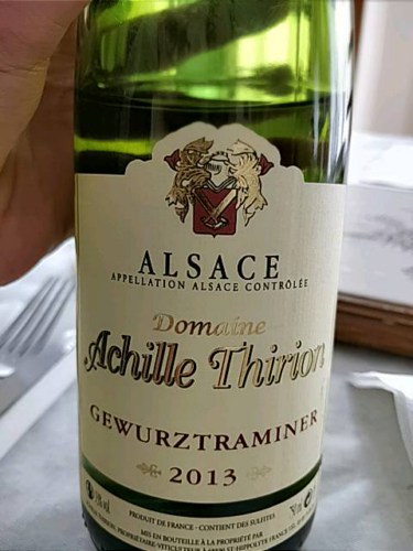 Achille Thirion Gewürztraminer | Vivino US