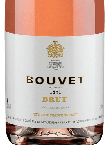 N.V. Bouvet Ladubay Bouvet 1851 Méthode Traditionnelle Rosé Brut ...