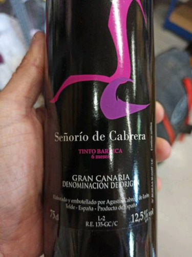 Señorío de Cabrera Tinto Barrica | Vivino Brasil