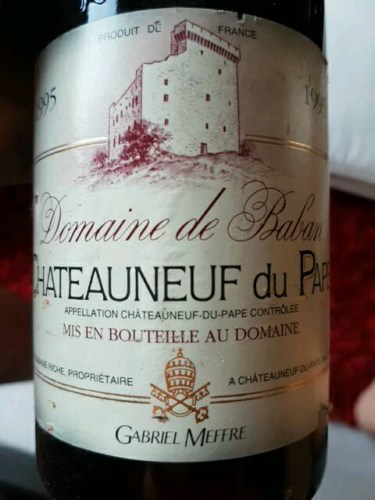 Gabriel Meffre Domaine de Baban Châteauneuf-du-Pape | Vivino US