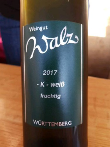 Walz K - Weiß Fruchtig | Vivino US