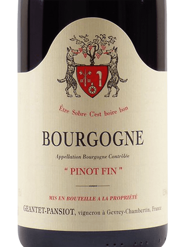 Géantet-Pansiot Pinot Fin Bourgogne | Vivino English