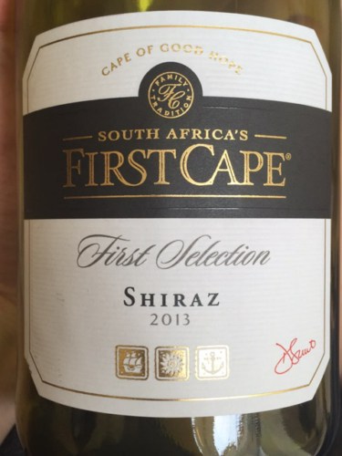 First Cape First Selection Shiraz | Vivino US