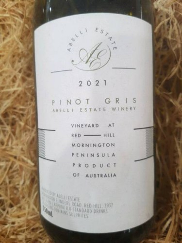 Abelli Estate Pinot Gris | Vivino US