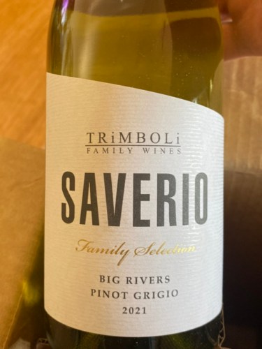 Sam Trimboli Saverio Big River Pinot Grigio | Vivino Brasil