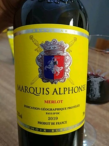 Marquis Alphonse Merlot | Vivino English