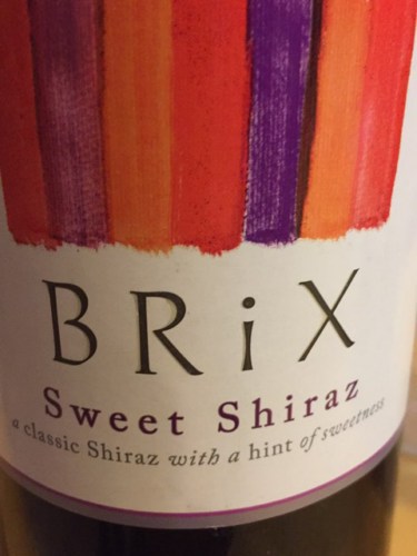Brix Sweet Shiraz | Vivino US
