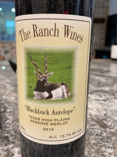 The Ranch Wines Blackbuck Antelope Reserve Merlot | Vivino US
