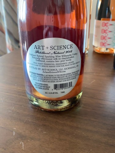 Art + Science PetNat Pinot Noir | Vivino US