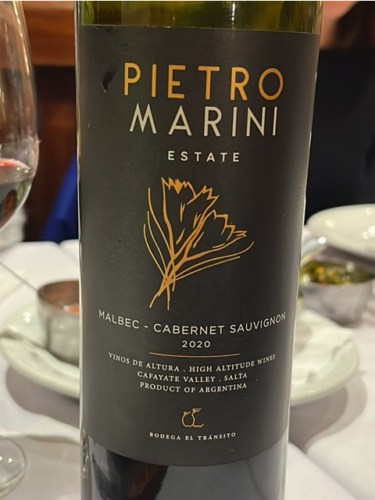 Pietro Marini Malbec - Cabernet Sauvignon | Vivino US