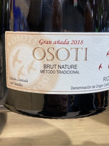 Viñedos Ruiz Jiménez Osoti Brut Nature | Vivino US