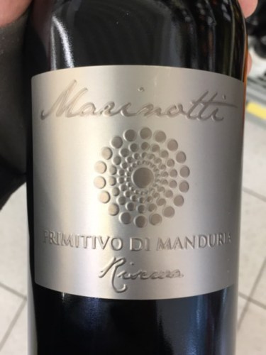 2010 Marinotti Primitivo di Manduria Riserva | Vivino English