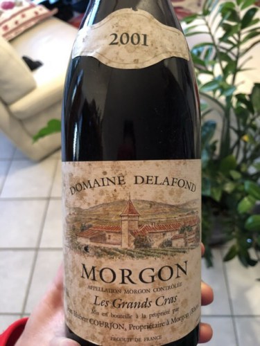 Jean-Hubert Courjon Domaine Delafond Les Grands Cras Morgon | Vivino US