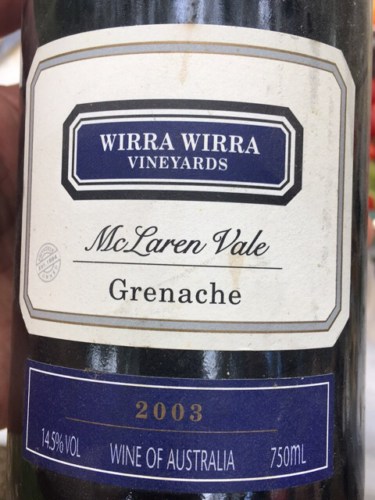 Wirra Wirra Grenache | Vivino US