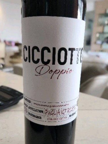 Cicciotto Doppio Rosso | Vivino United Kingdom