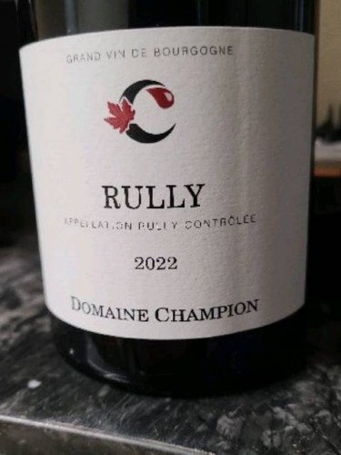 Domaine Champion Rully | Vivino US