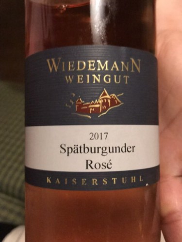 Weingut Wiedemann Spätburgunder Rosé | Vivino US