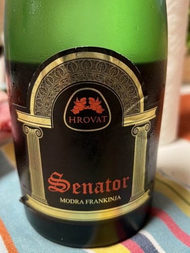 Hrovat Senator Modra Frankinja | Vivino US