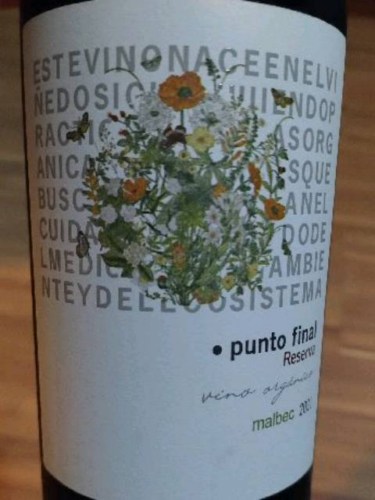 Renacer Punto Final Reserva Orgánico Malbec | Vivino US