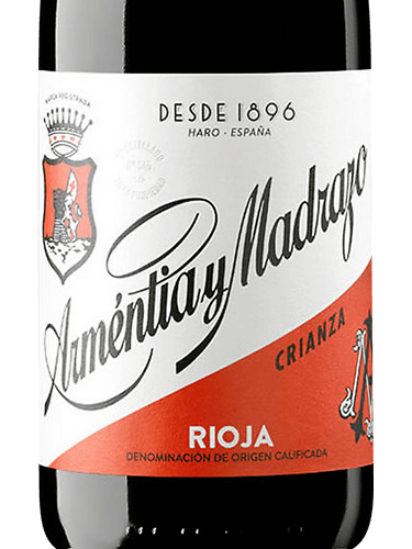 Armentia y Madrazo Crianza | Vivino US