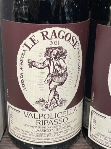 Le Ragose Amarone della Valpolicella Rhagós | Vivino 日本